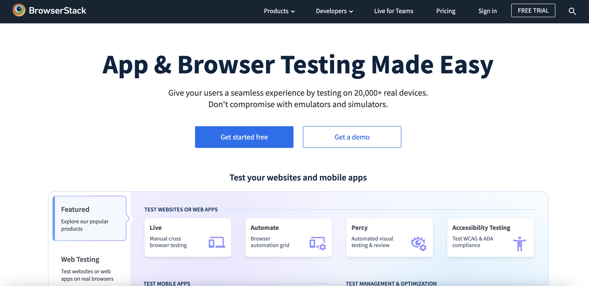 Top 8 cross-platform testing tools