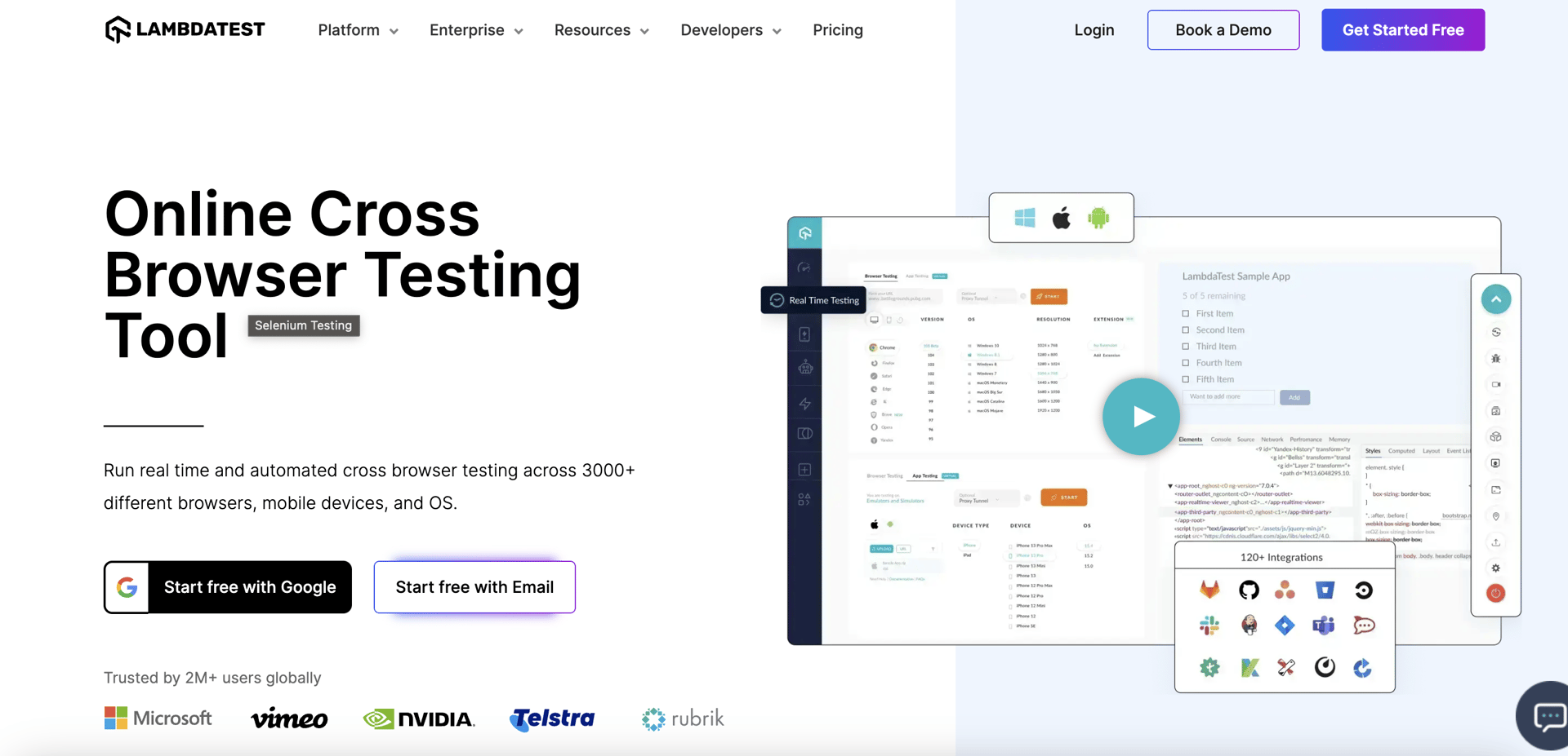 Top 8 cross-platform testing tools