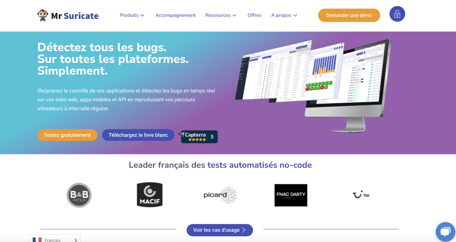 Mr Suricate vs Datadog vs Contentsquare: Differences and complementarity