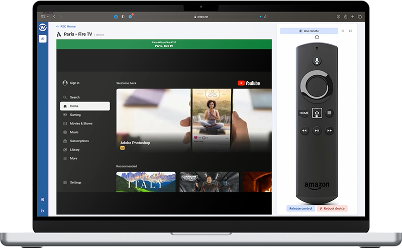 Analysis by Witbe - state-of-the-art technology for monitoring video services